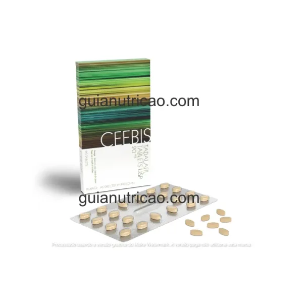 Tadalafila 20mg Ceebis Cooper Pharma: Para Que Serve, Preço, Como ...